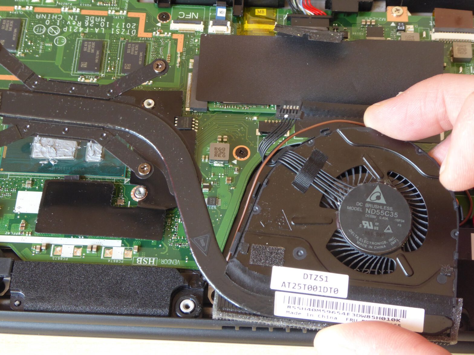 Thermal Repasting Lenovo X380 Yoga | Hartrusion