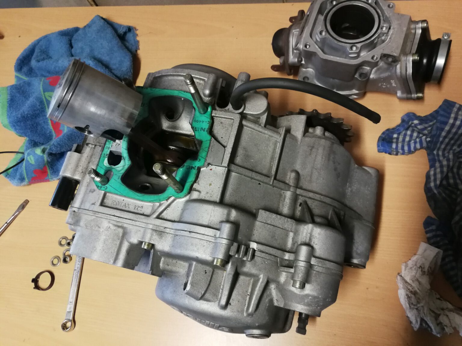 Differences between Rotax 122 and 123 (Aprilia RS 125) | Hartrusion