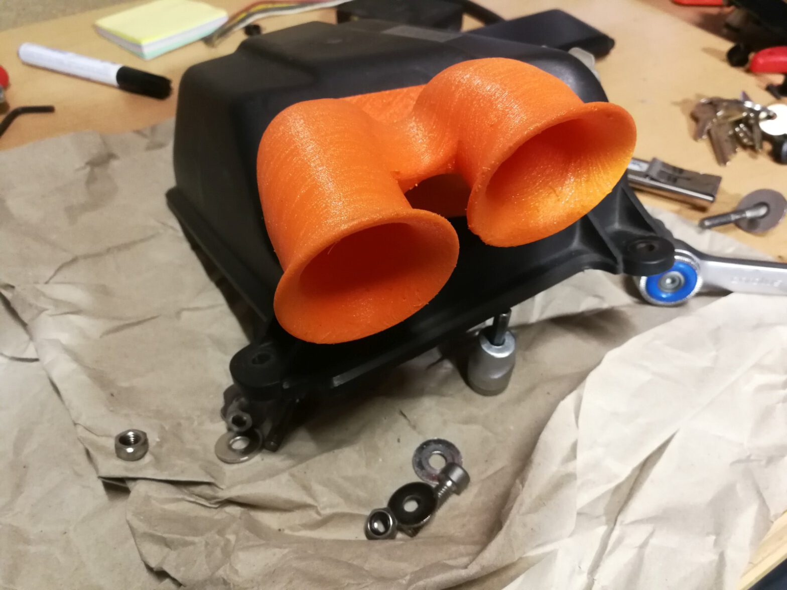 Tuning: Airbox and Air Filter (Aprilia RS 125 2T) | Hartrusion