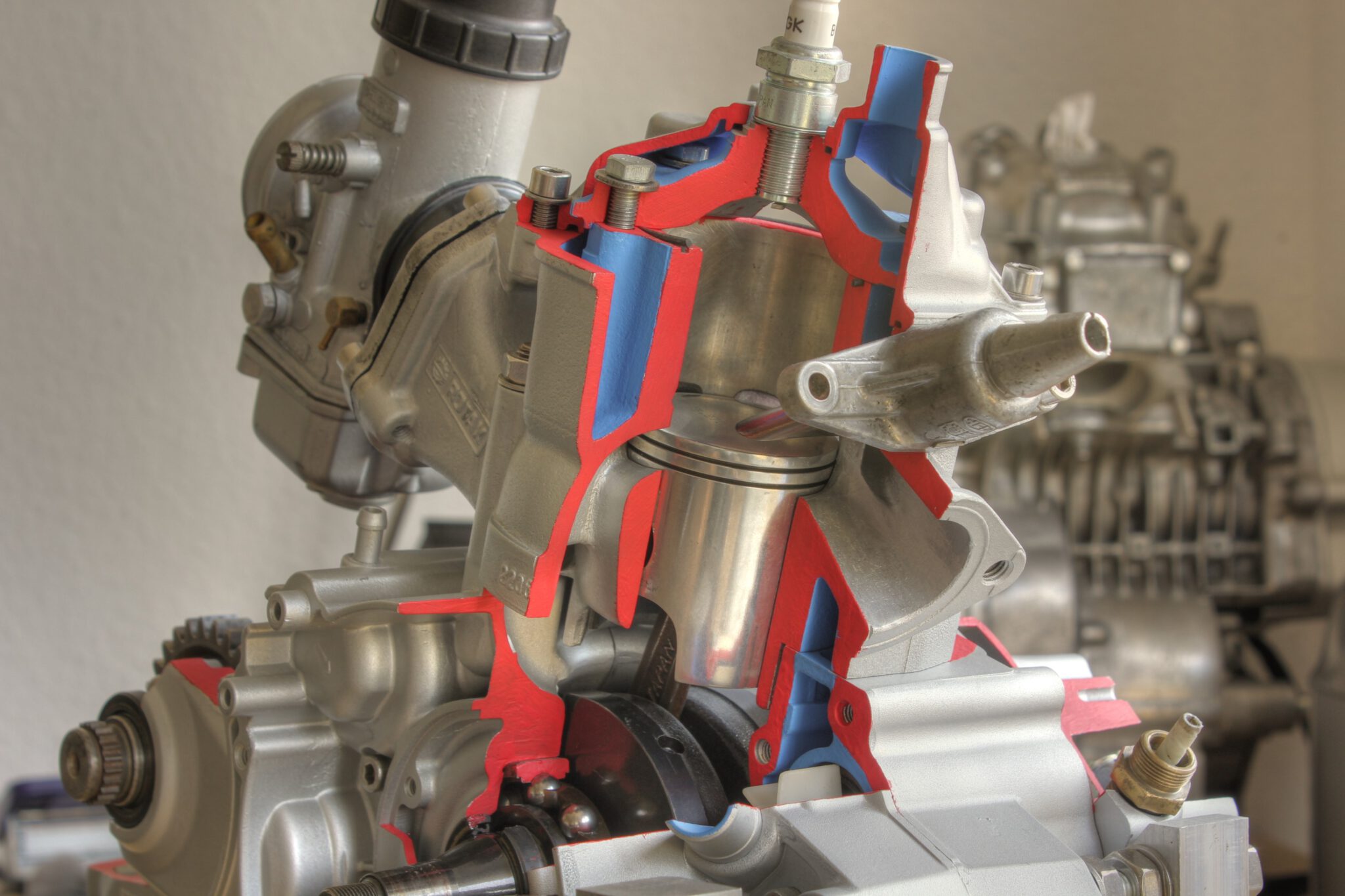 Cutaway Model Rotax 123 - Aprilia RS 125 | Hartrusion