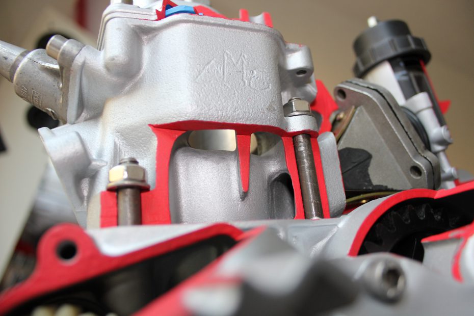 Cutaway Model Rotax 123 - Aprilia RS 125 | Hartrusion