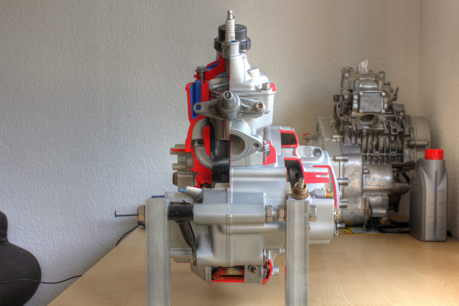 Cutaway Model Rotax 123 - Aprilia RS 125 | Hartrusion